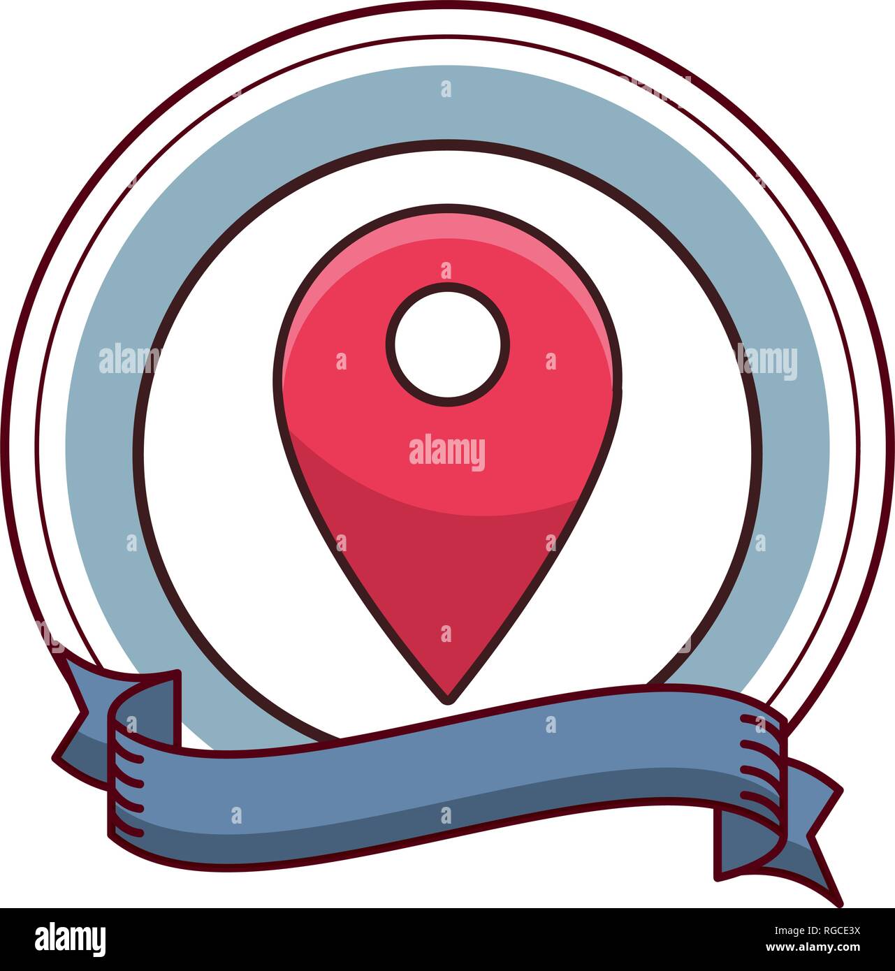 gps location cartoon Stock Vector Image & Art - Alamy