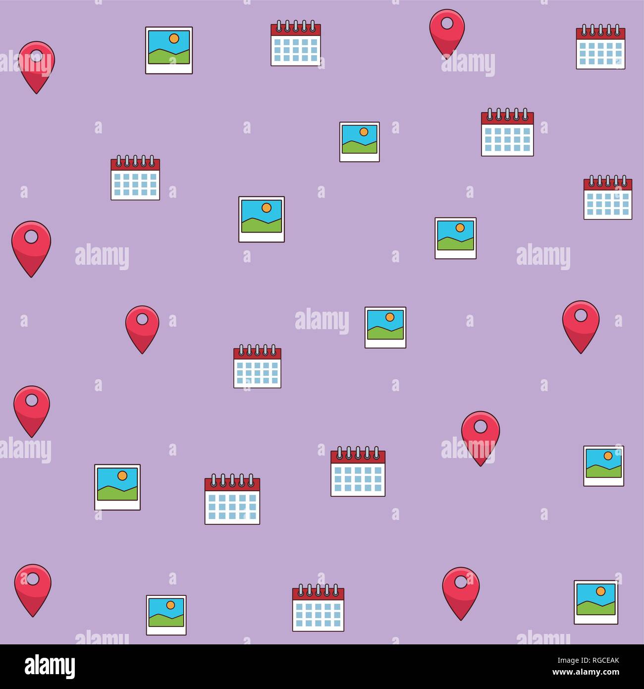 date calendar cartoon Stock Vector Image & Art - Alamy