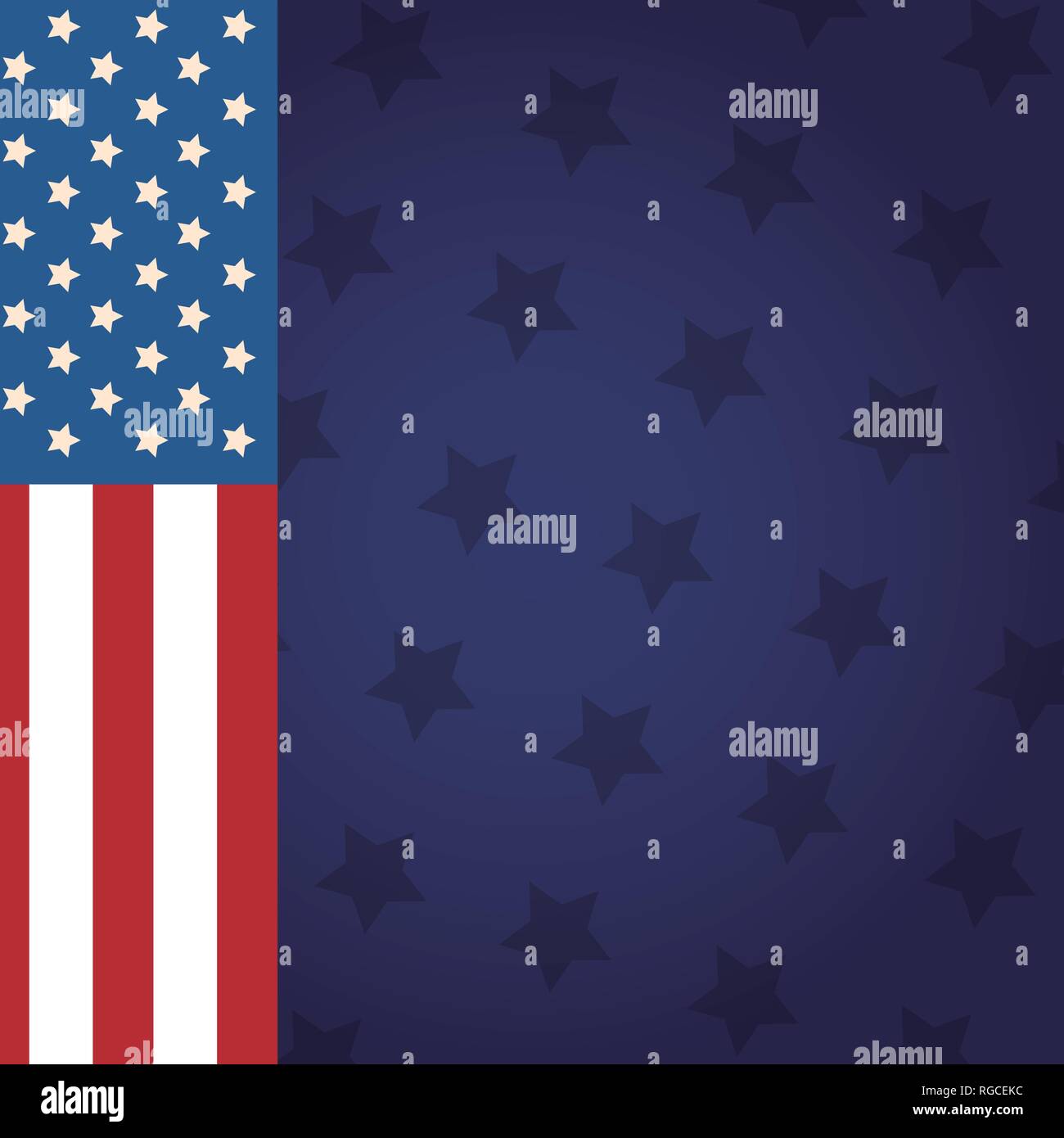 American Flag Stock Vector Images - Alamy