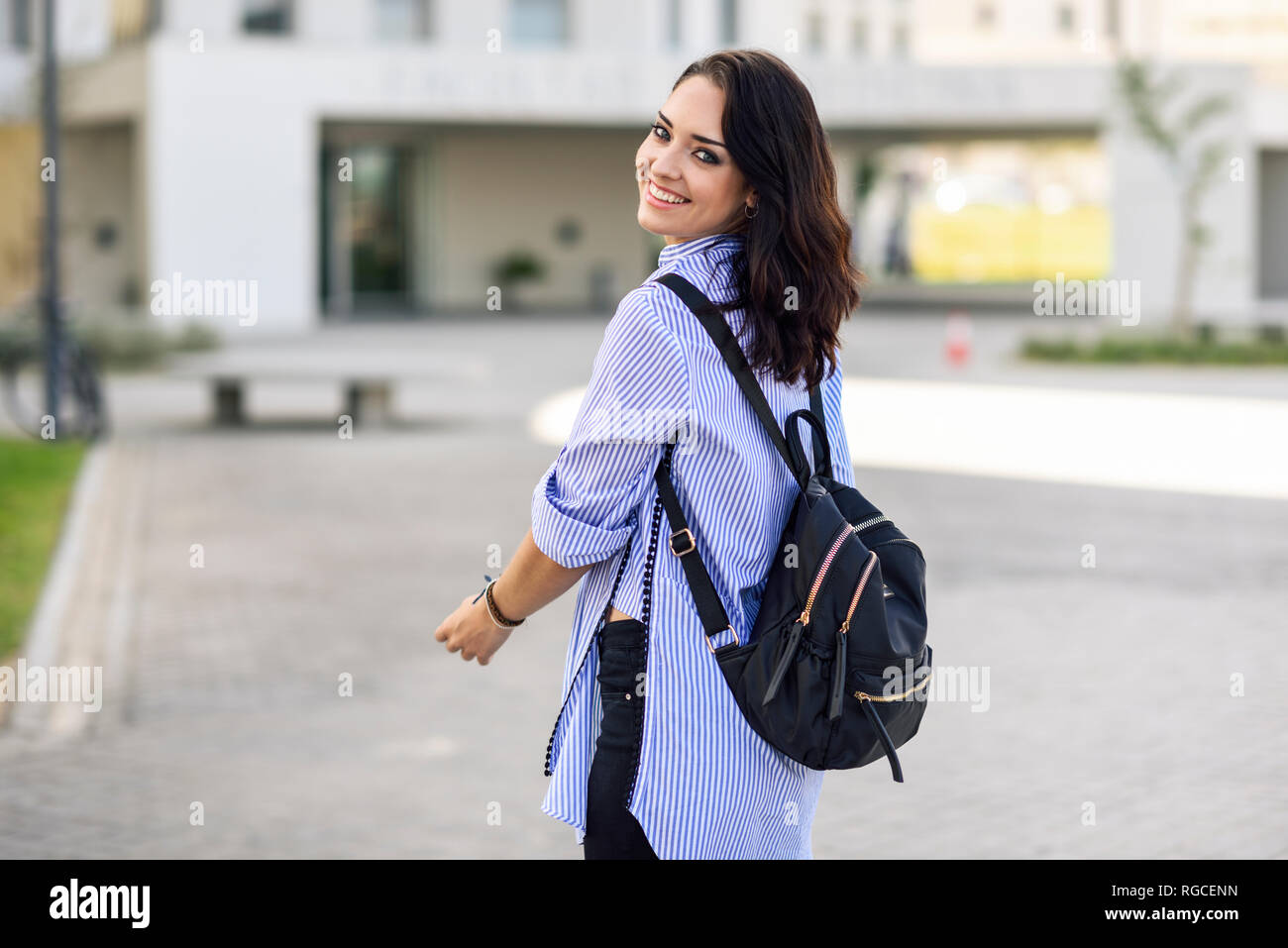 Backpack to students hi-res stock photography and images - Alamy