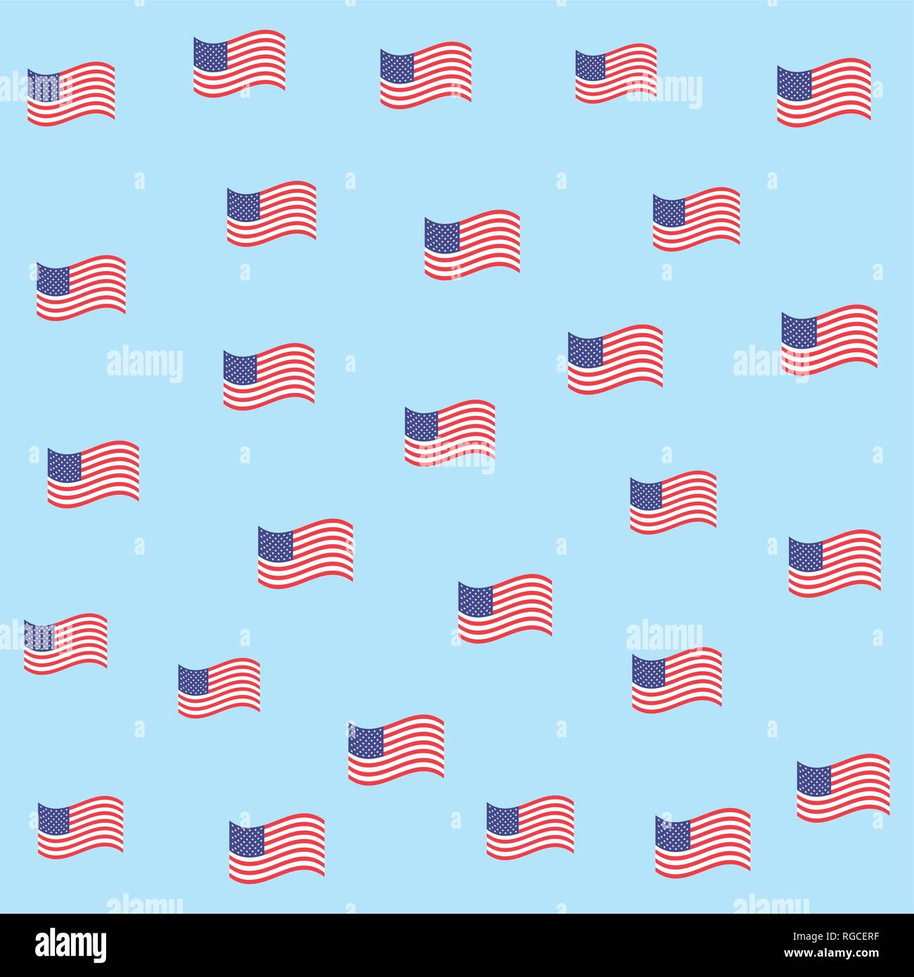 american flag cartoon Stock Vector Image & Art - Alamy