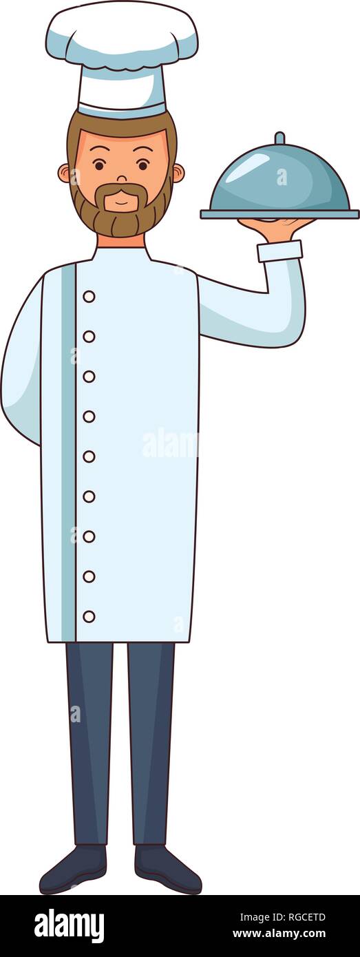 food chef cartoon Stock Vector Image & Art - Alamy