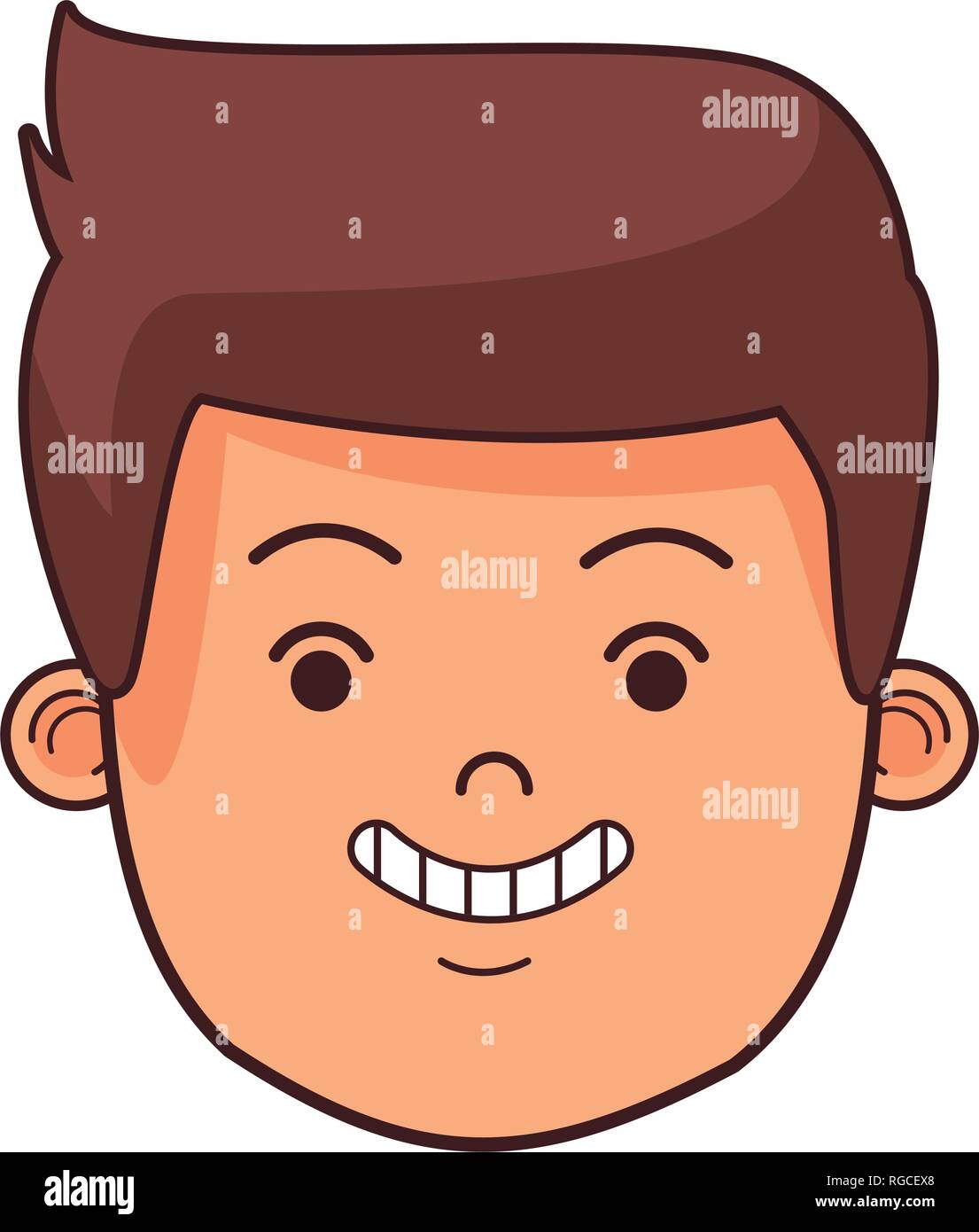 man face cartoon Stock Vector Image & Art - Alamy