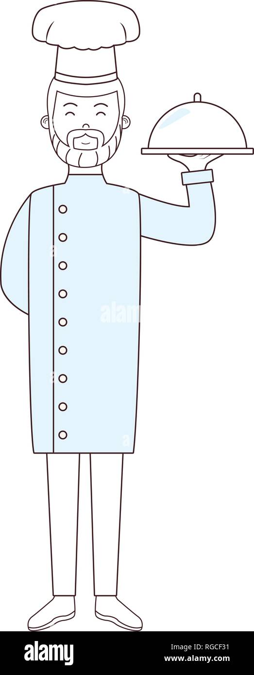 food chef cartoon Stock Vector Image & Art - Alamy