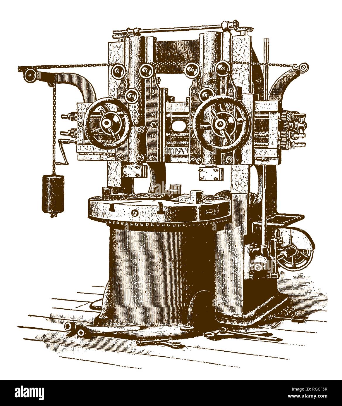 Metal tool 19th century Stock Vector Images - Alamy