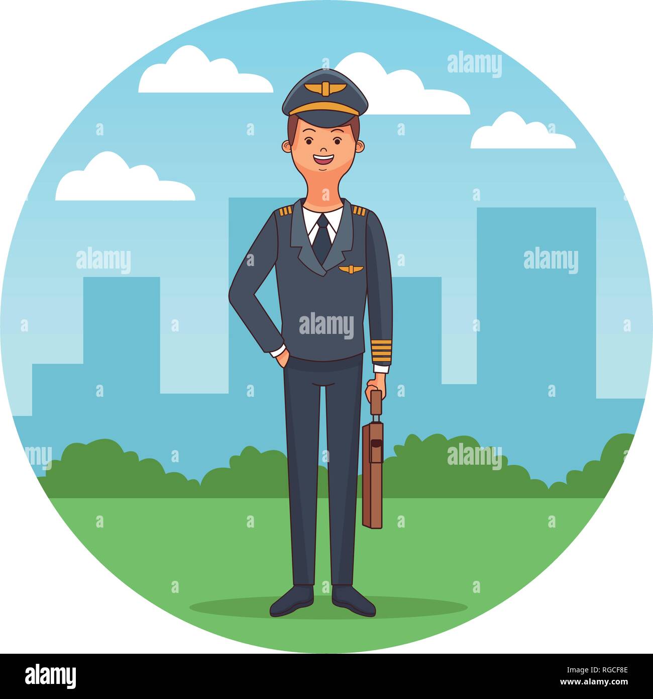 Body of airplane Stock Vector Images - Alamy