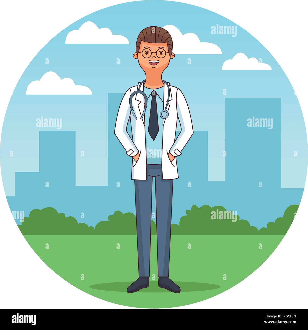 medicine doctor cartoon Stock Vector Image & Art - Alamy