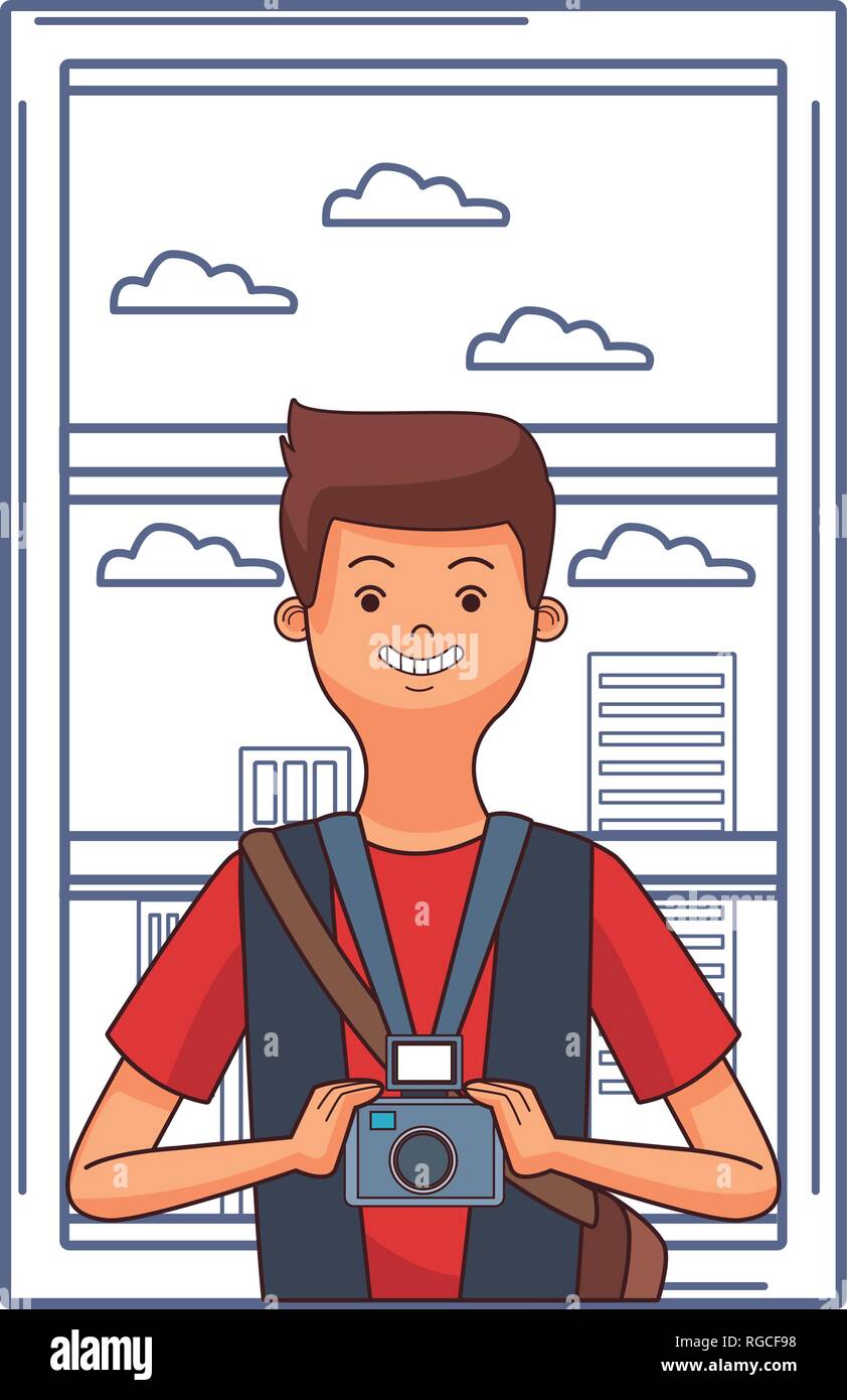 Tv reporter news event Stock Vector Images - Alamy