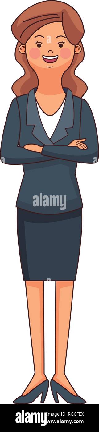 executive businesswoman cartoon Stock Vector Image & Art - Alamy