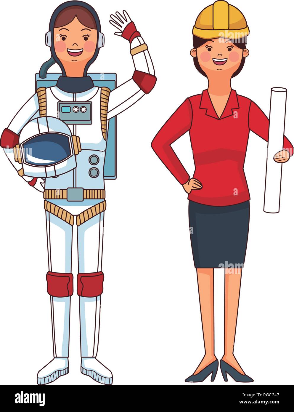 american labor day cartoon Stock Vector Image & Art - Alamy