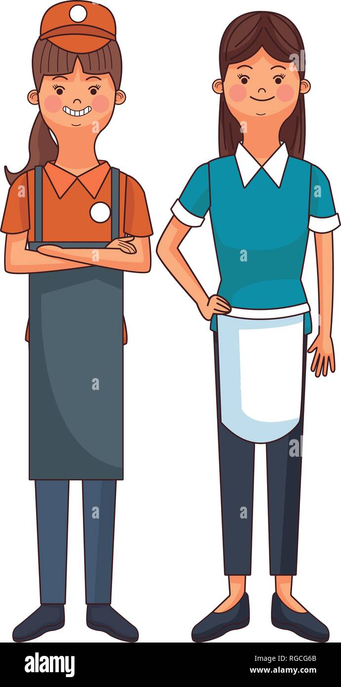 Restaurant Hostess Clipart