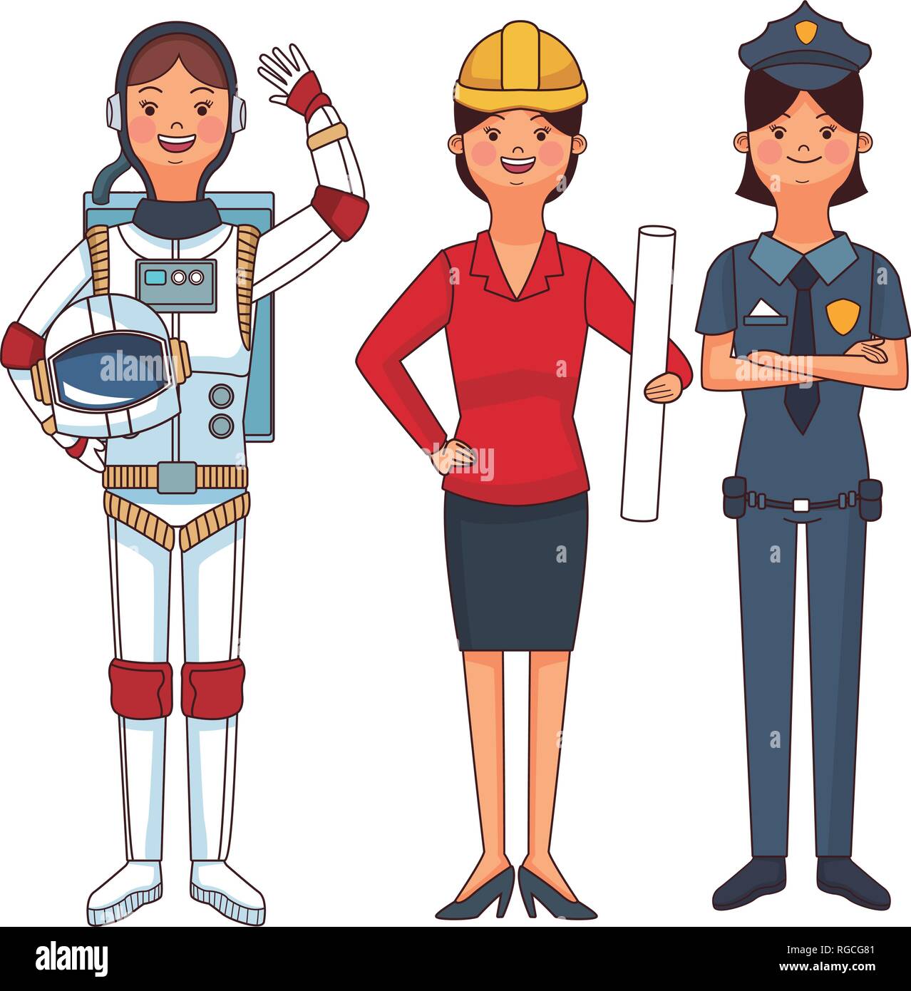 american labor day cartoon Stock Vector Image & Art - Alamy