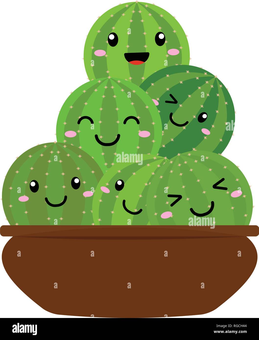 Cute cartoon captus Stock Vector Image & Art - Alamy