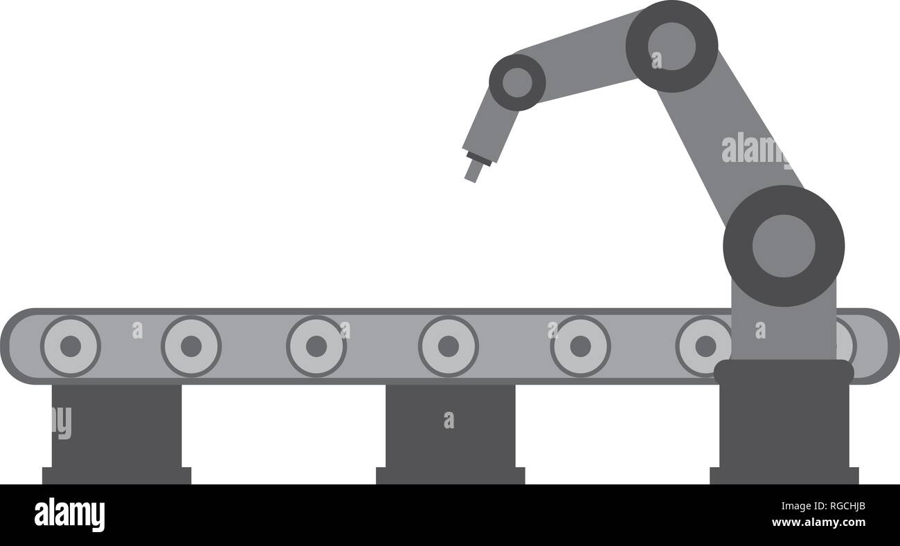 Abstract production line Stock Vector Image & Art - Alamy