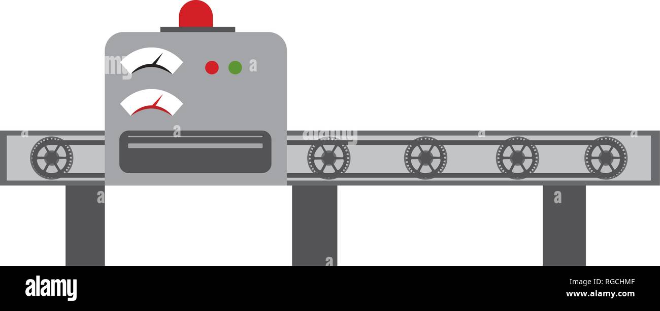 Abstract production line Stock Vector Image & Art - Alamy