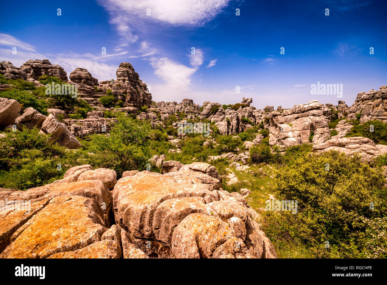 El torcal spain hi-res stock photography and images - Alamy