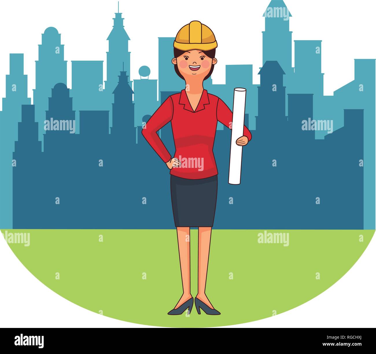 female architect avatar Stock Vector Image & Art - Alamy
