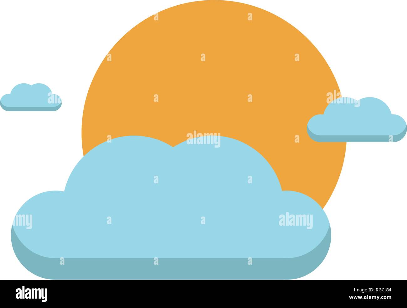 Cloud study sun Stock Vector Images - Alamy