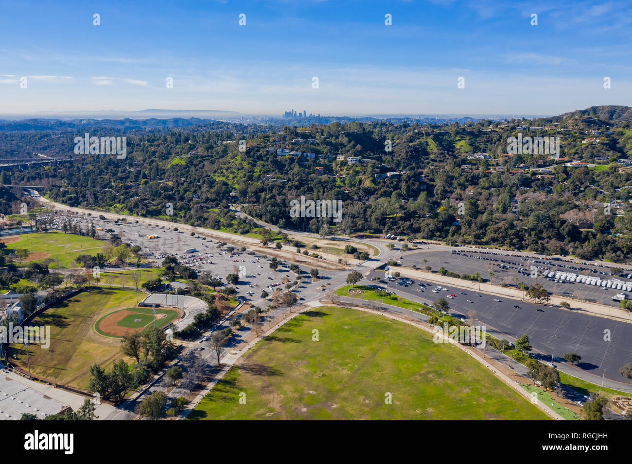 Pasadena aerial hi-res stock photography and images - Alamy