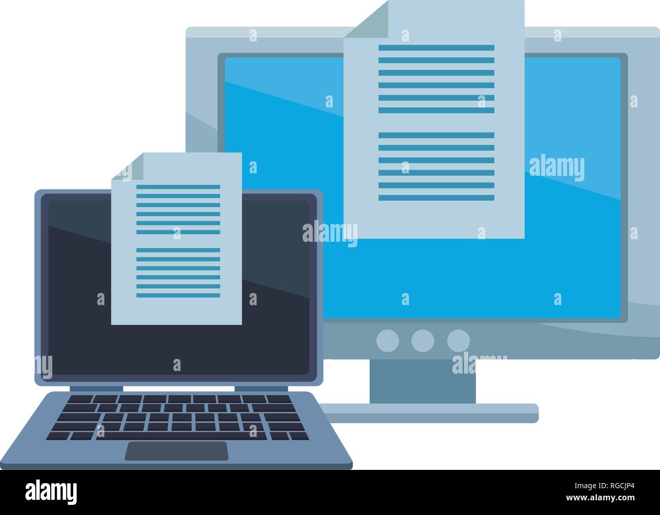 Learning documents Stock Vector Images - Alamy