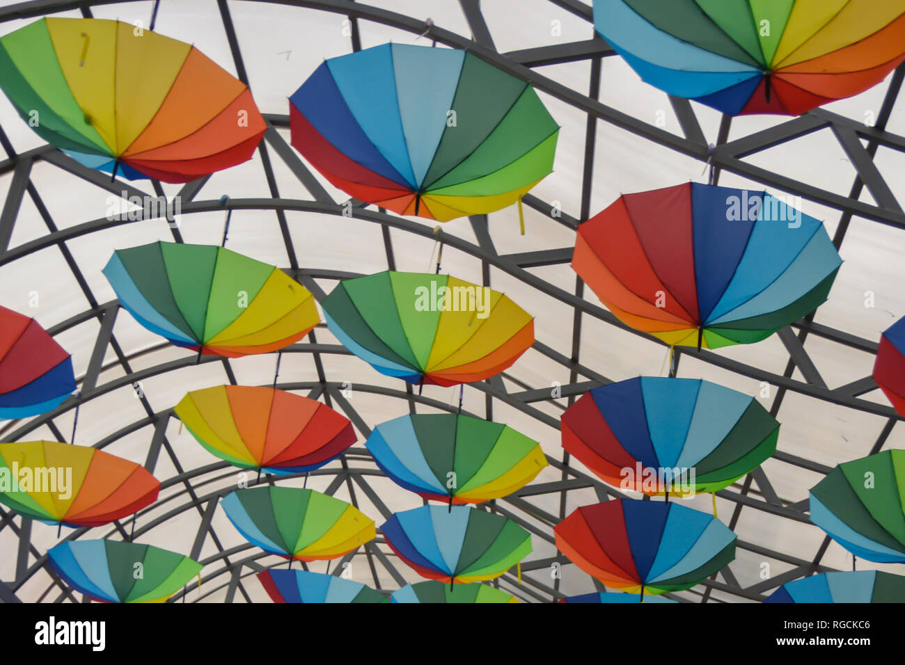 Colorful abstract roof decoration pattern hi-res stock photography and ...