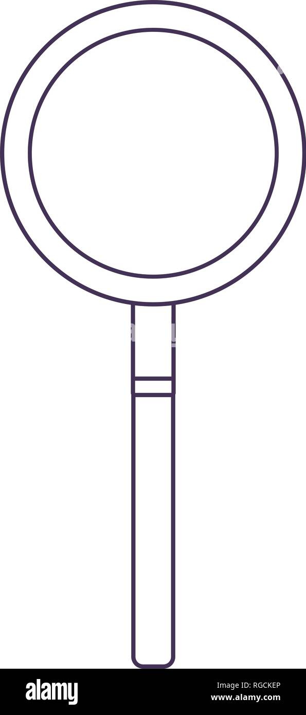 magnifying glass icon Stock Vector Image & Art - Alamy