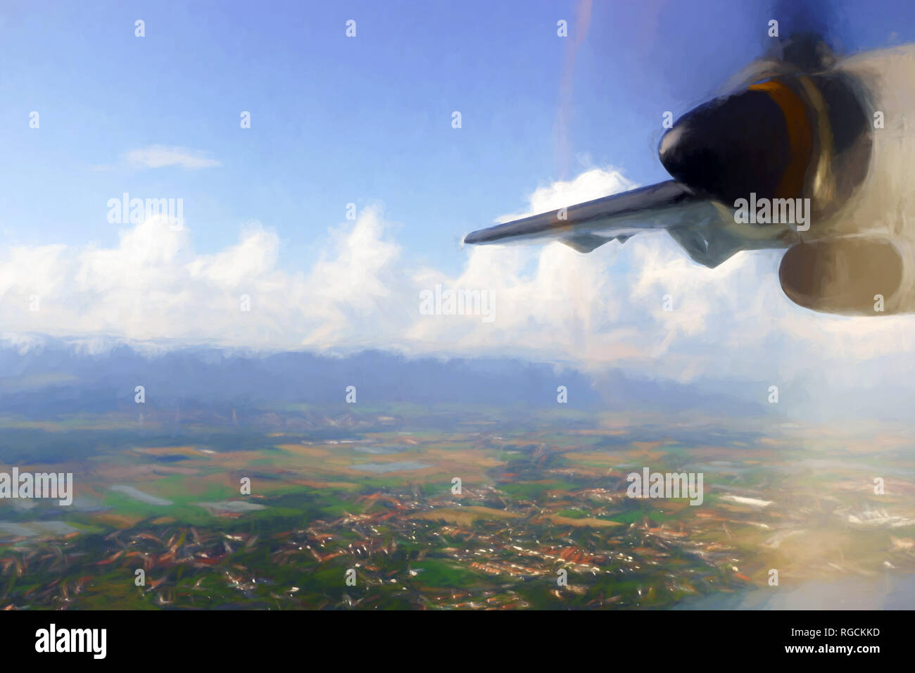 Turbo prop aircraft hi-res stock photography and images - Alamy