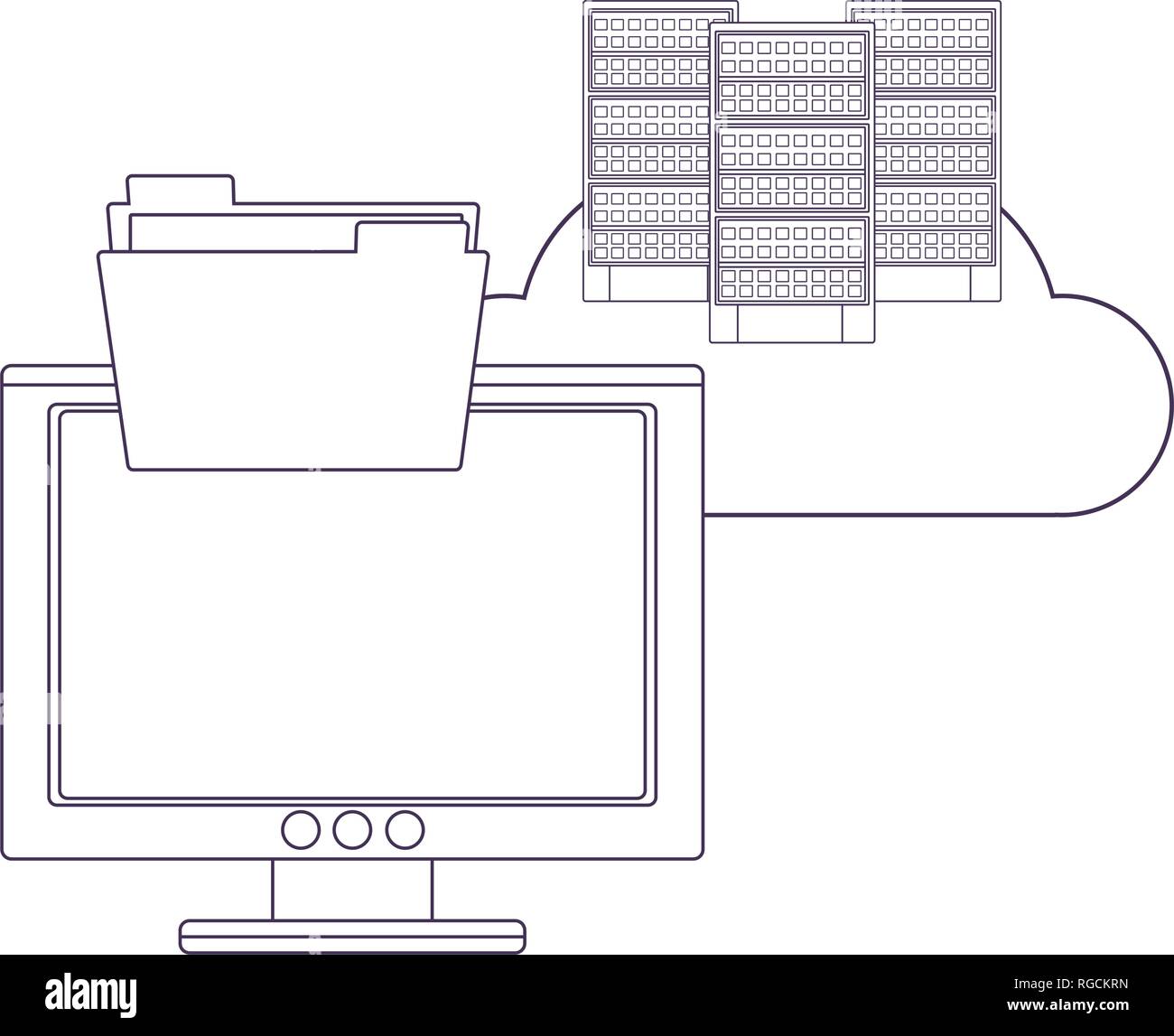 Plain cloud Stock Vector Images - Alamy