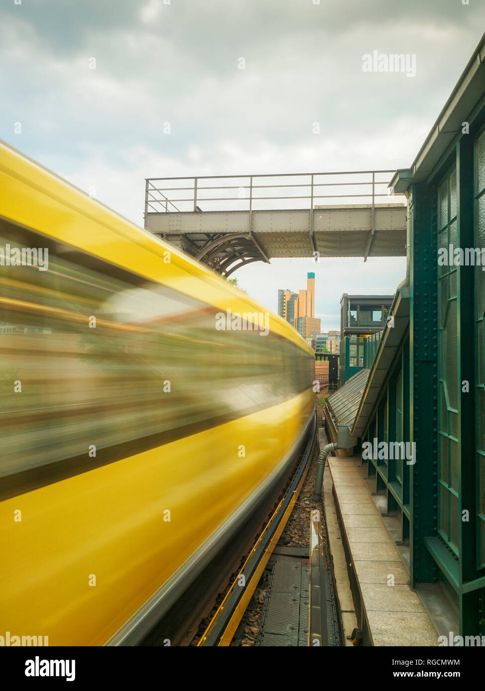 Germany, Berlin, commuter line Stock Photo - Alamy