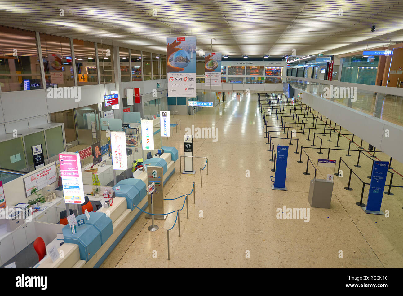 GENEVA, SWITZERLAND - CIRCA SEPTEMBER, 2014: inside Geneva ...