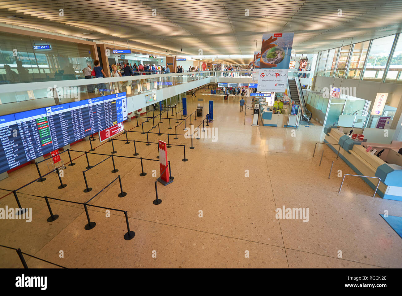 GENEVA, SWITZERLAND - CIRCA SEPTEMBER, 2014: inside Geneva ...