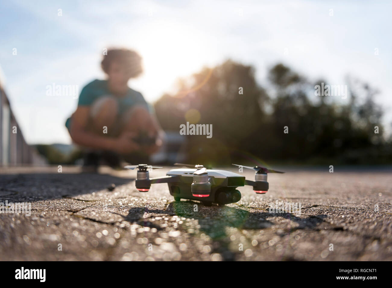 Street drone hi-res stock photography and images - Alamy