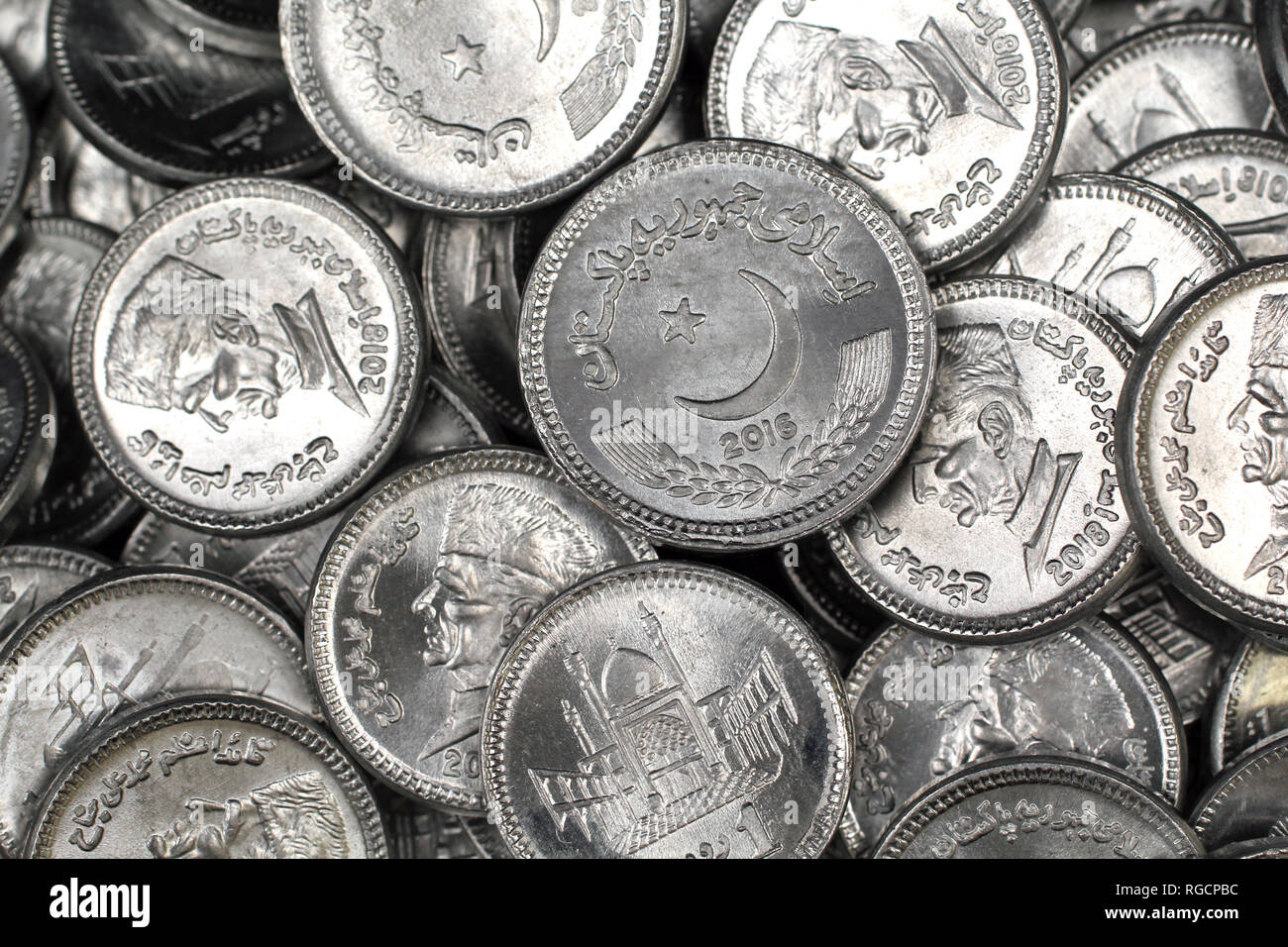 1 pakistani rupee hi-res stock photography and images - Alamy