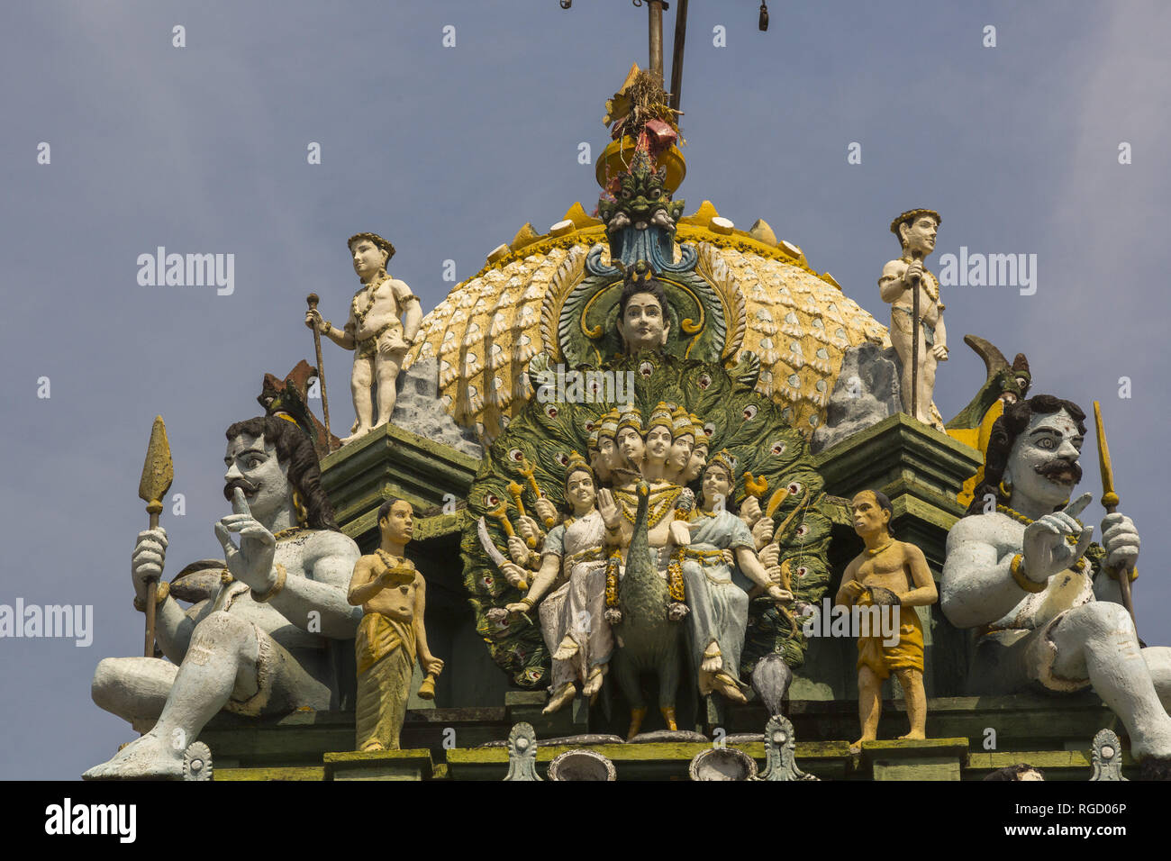 Hindu temple decorations hi-res stock photography and images - Alamy