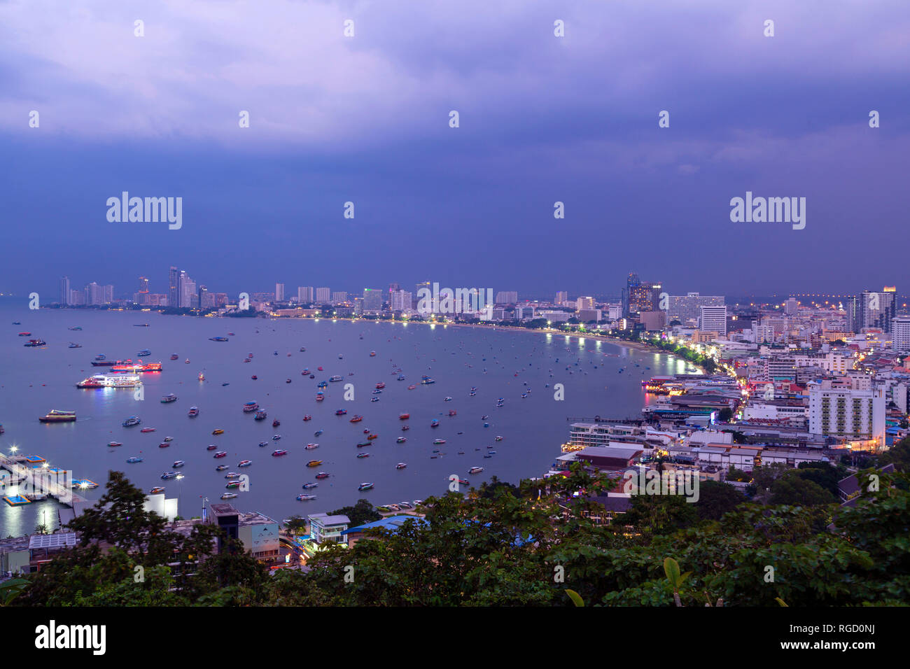 Pattaya viewpoint hi-res stock photography and images - Alamy