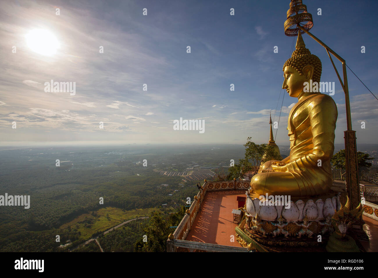 The Tiger Cave Temple or Wat Tham Suea is a Buddhist temple near Krabi ...