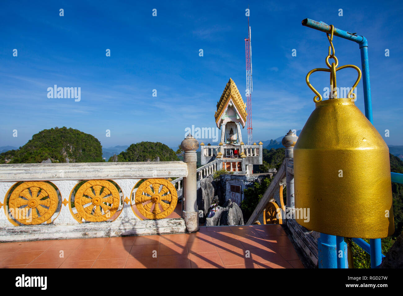 The Tiger Cave Temple or Wat Tham Suea is a Buddhist temple near Krabi ...