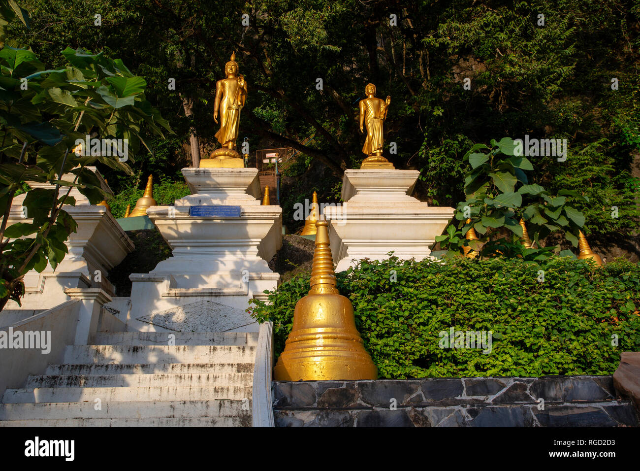 The Tiger Cave Temple or Wat Tham Suea is a Buddhist temple near Krabi ...