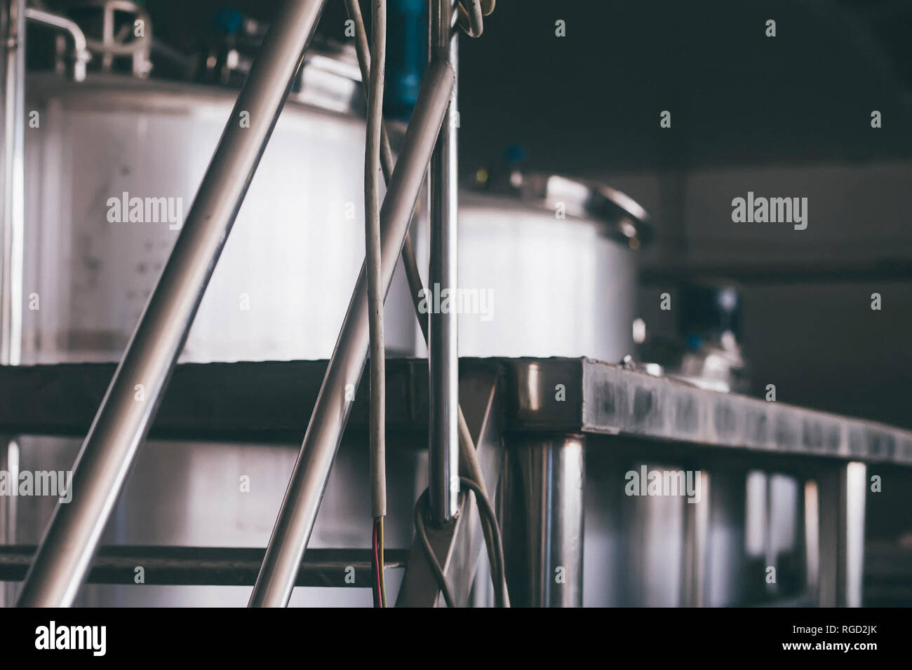 Equipment and industrial tools for the production of brewery Stock ...