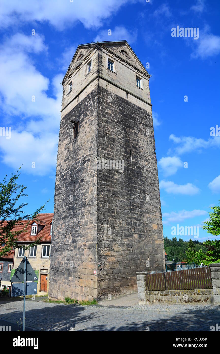 Kronach, Germany – View in the historical town of Kronach, Bavaria ...