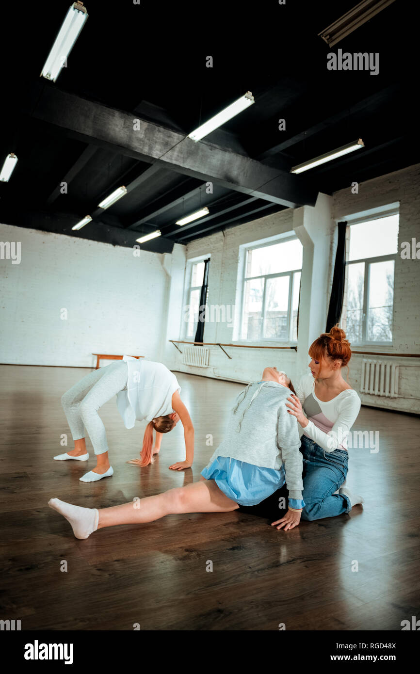 Crab position stretching hi-res stock photography and images - Alamy