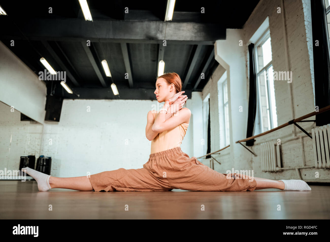 Wide Open Split His Pants