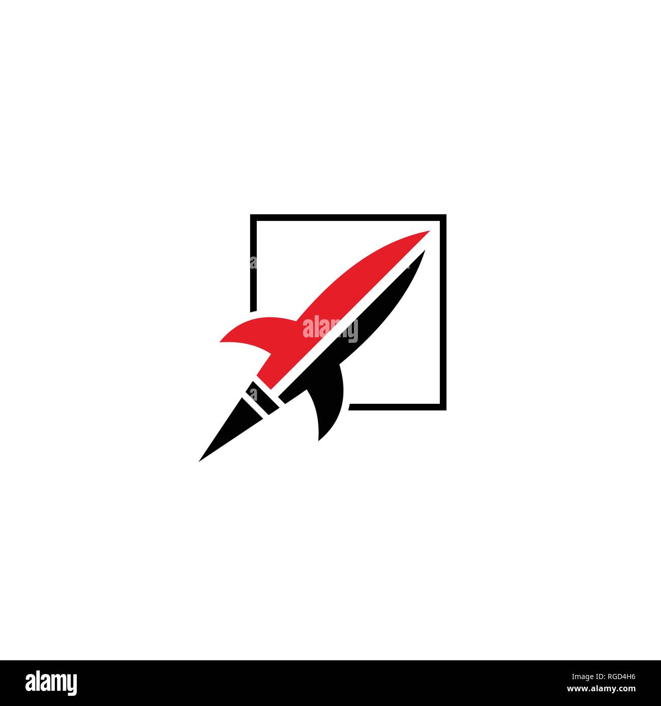 Minimal square icons abstract Cut Out Stock Images & Pictures - Alamy