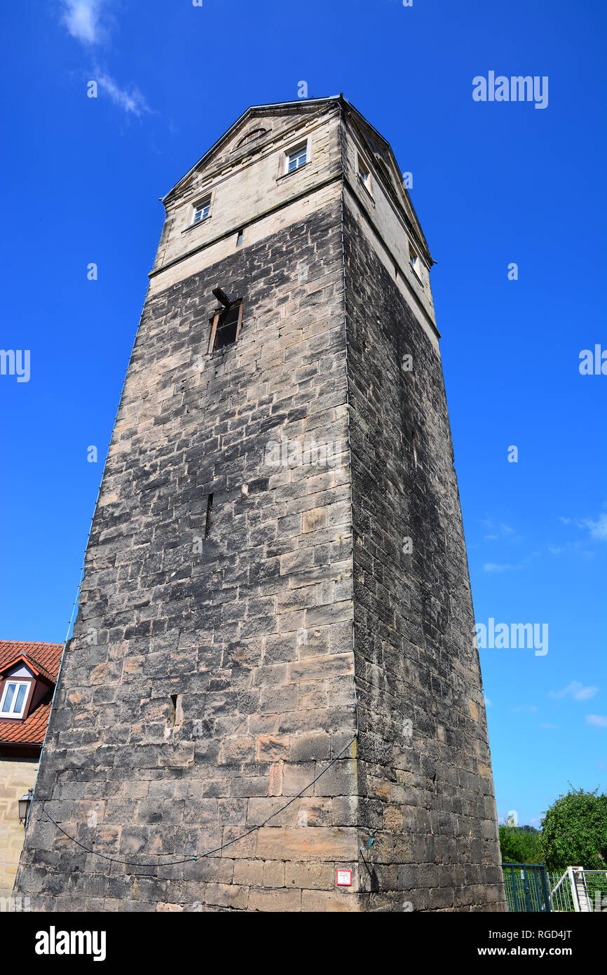 Kronach, Germany – View in the historical town of Kronach, Bavaria ...