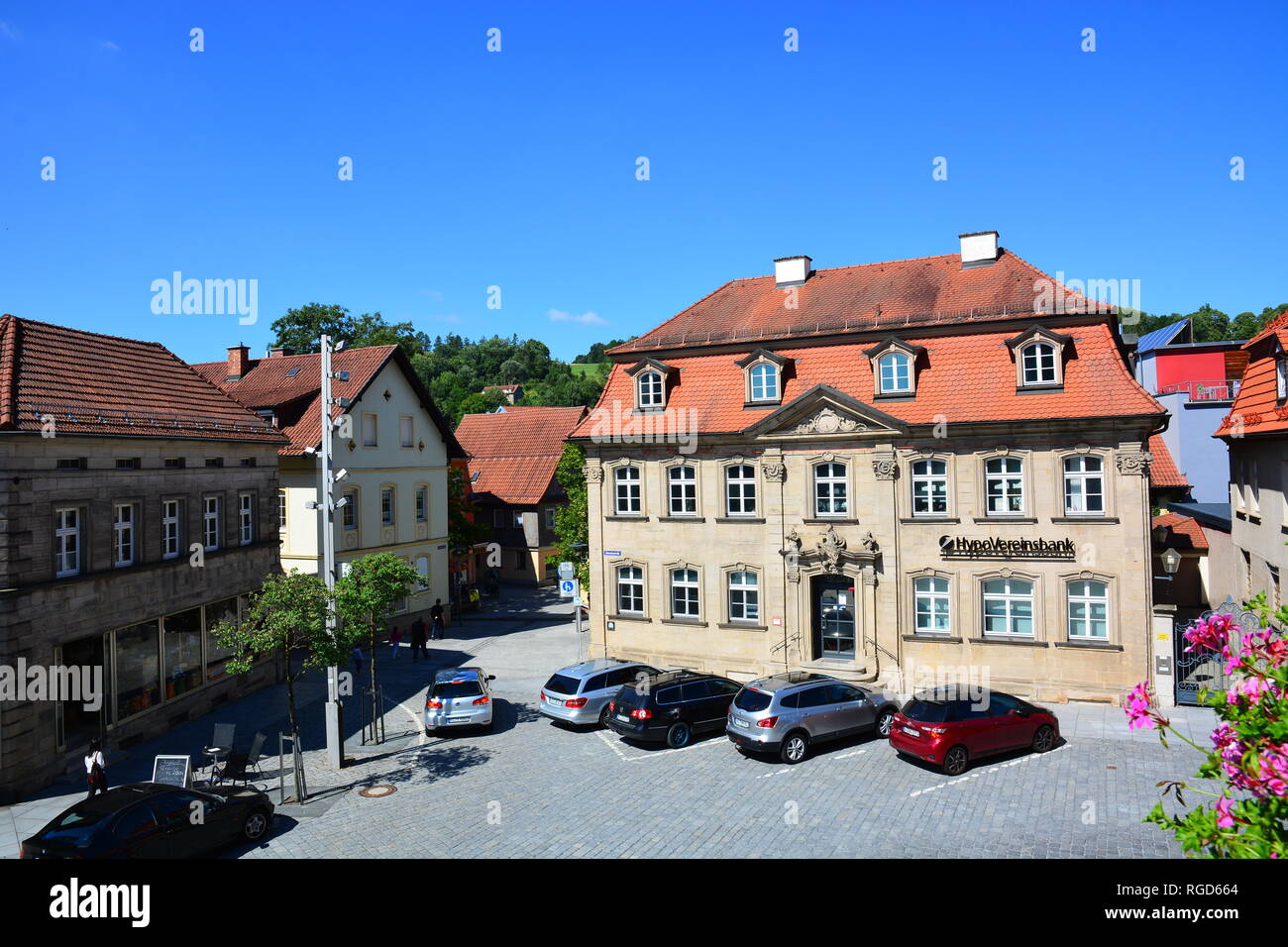 Kronach, Germany – View in the historical town of Kronach, Bavaria ...