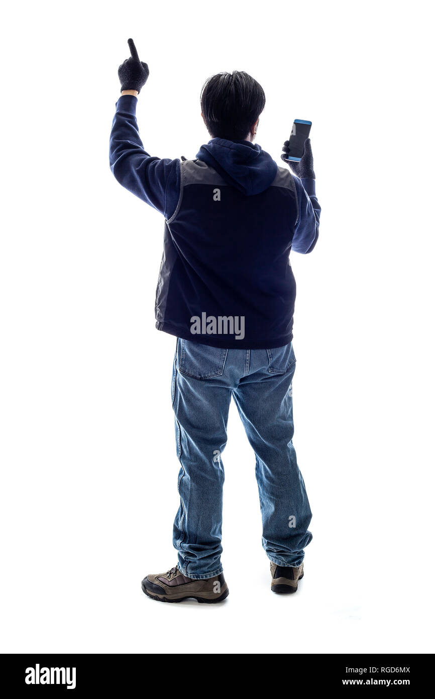 Lost hiker Cut Out Stock Images & Pictures - Alamy