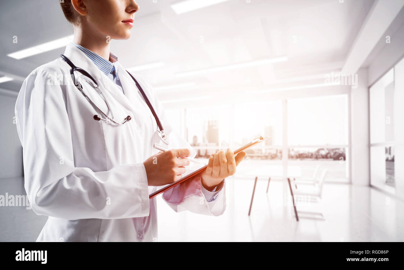 New generation of successful medical employees Stock Photo - Alamy