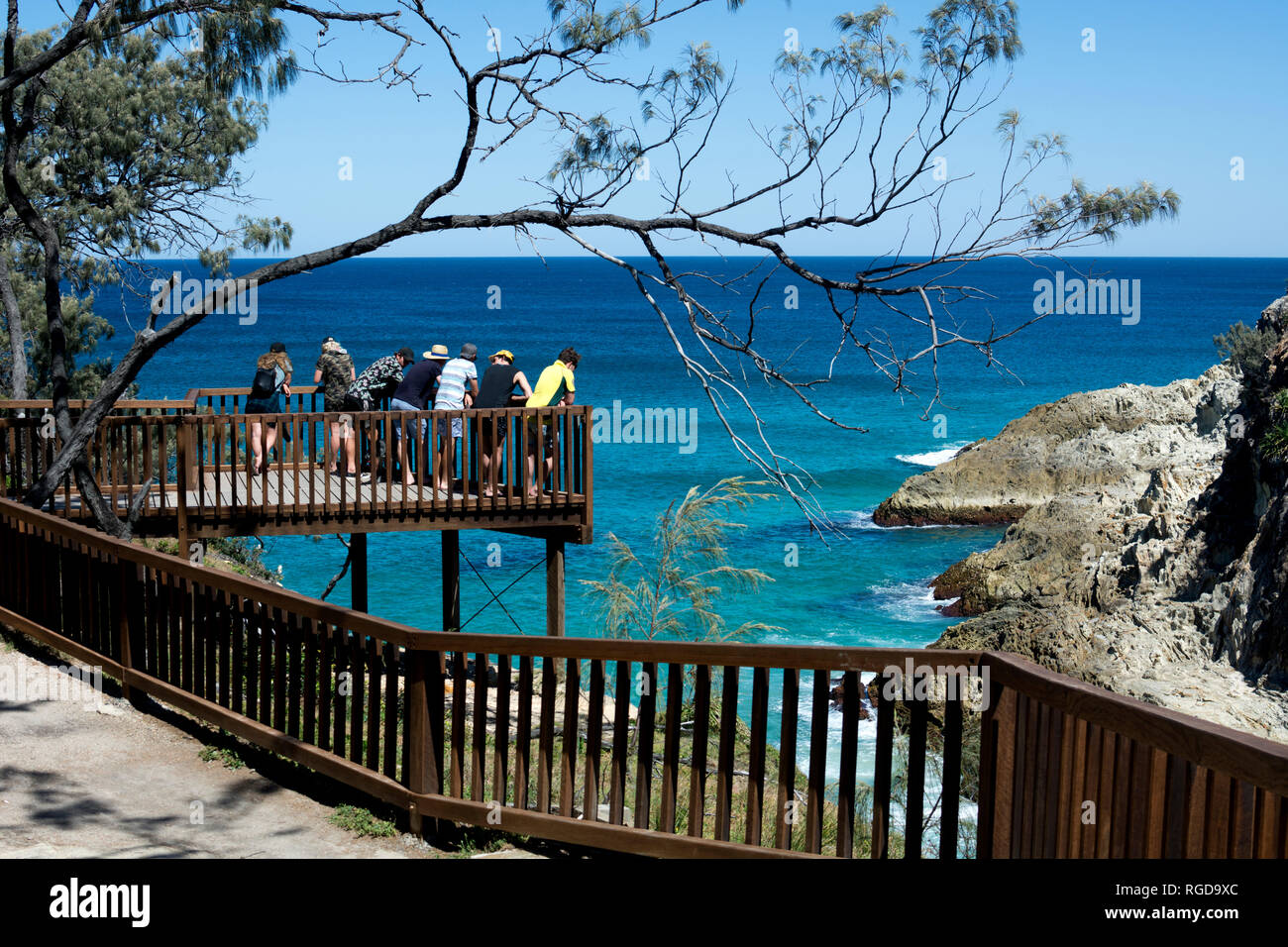 North stradbroke island australia point hi-res stock photography and ...