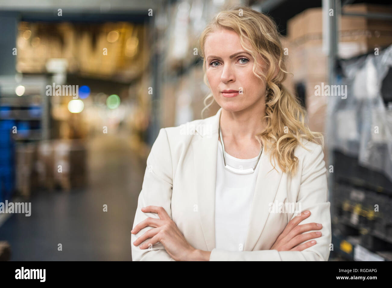 Stockroom with boxes hi-res stock photography and images - Alamy