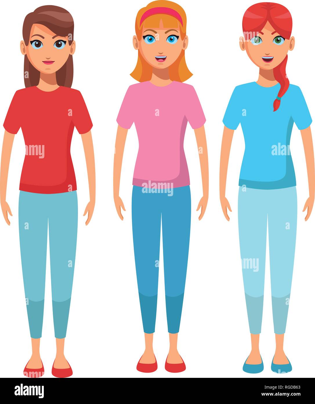 young women body cartoon Stock Vector Image & Art - Alamy